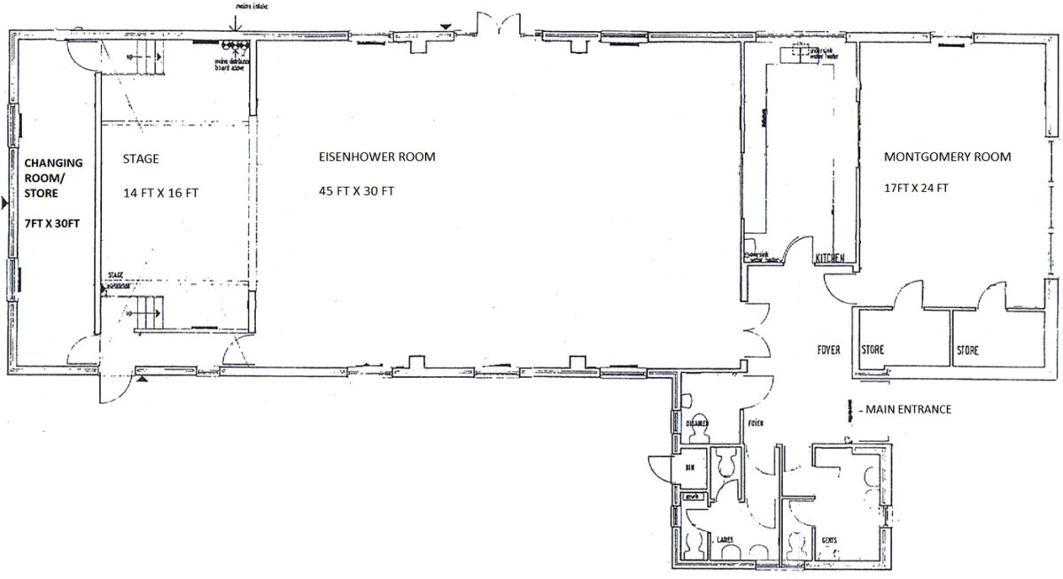 Facilities - Southwick D-Day Memorial Hall, the best choice for group ...